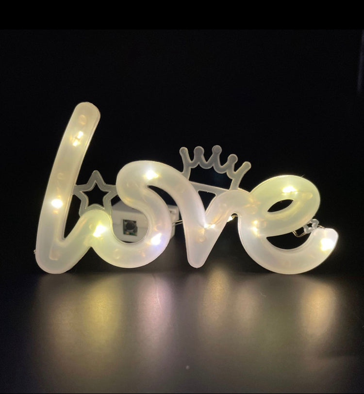 LED Lights - Love theme – Starships Flowers & Balloons