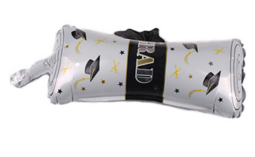 Mini Graduation Scroll – Starships Balloons